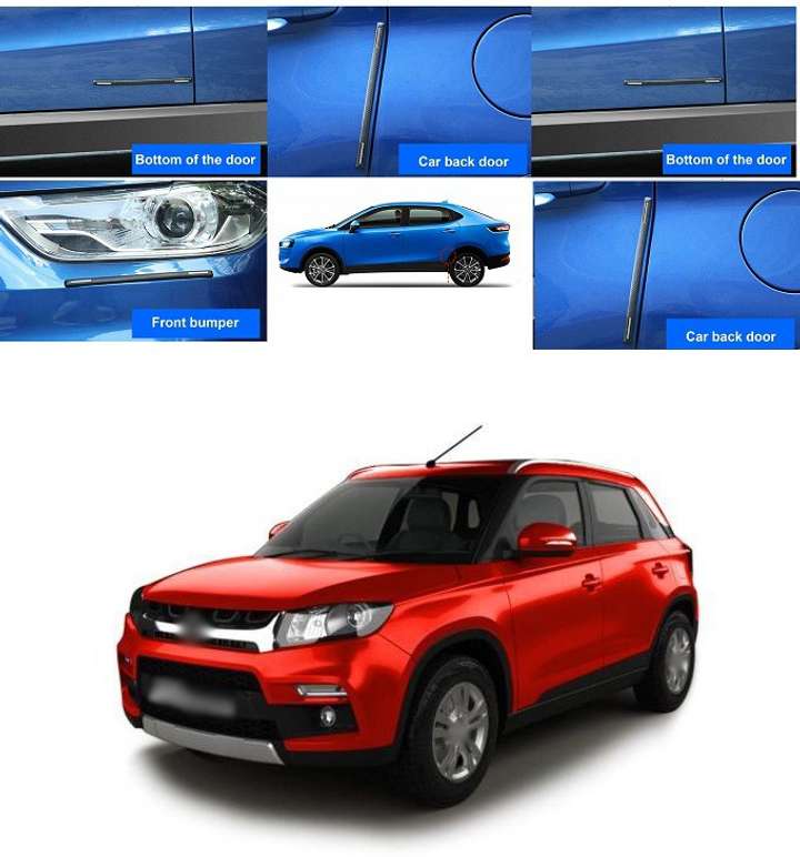Brezza bumper corner protector store