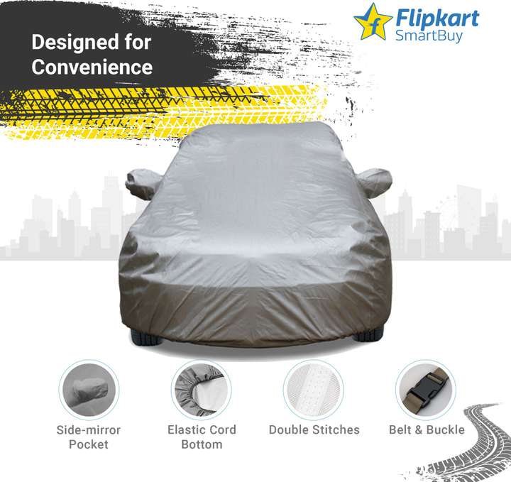 Flipkart SmartBuy Car Cover For Maruti Suzuki Baleno With Mirror Pockets Price in India Buy Flipkart SmartBuy Car Cover For Maruti Suzuki Baleno With Mirror Pockets online at Flipkart