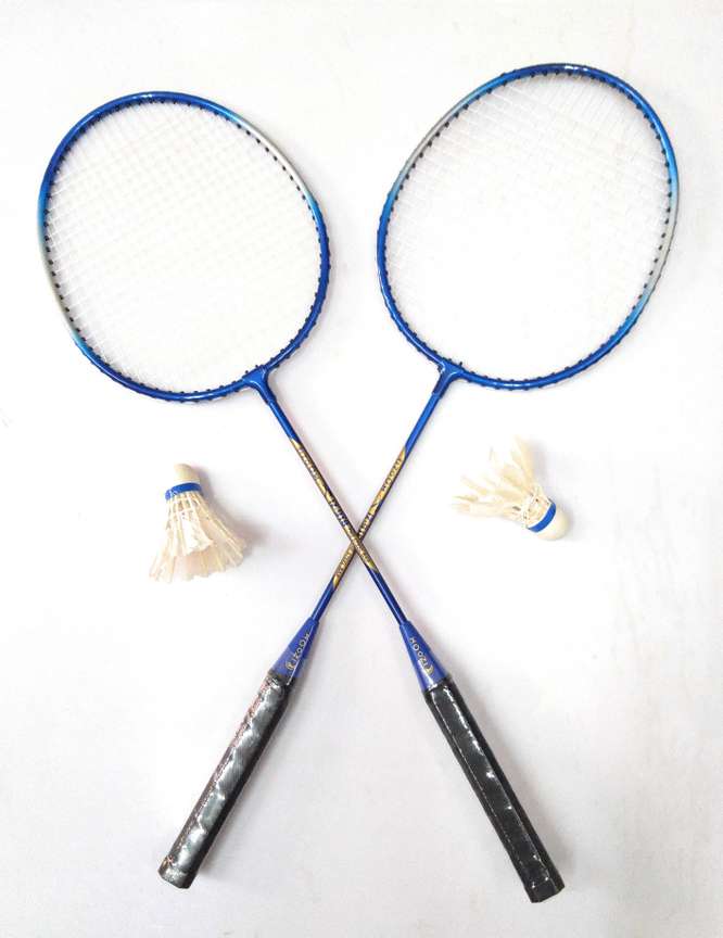 ABC Season Store Combo of Badminton Racket with 2 Shuttle Cork for Kids Material Aluminium PVC String Best for Sports Lover Badminton Kit Buy ABC Season Store