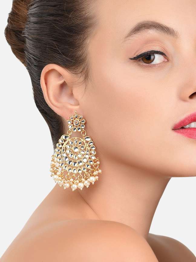 Zaveri pearls earrings flipkart store