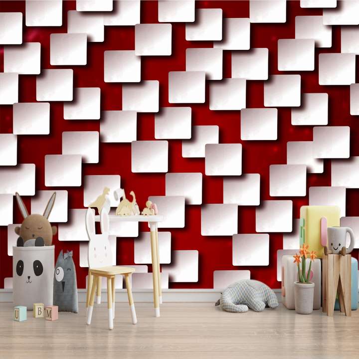 digital print world Decorative Red White Wallpaper Price in India Buy digital print world Decorative Red White Wallpaper online at Flipkart
