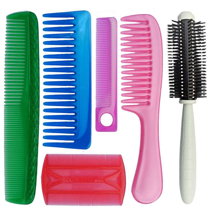 Plastic hair brush store
