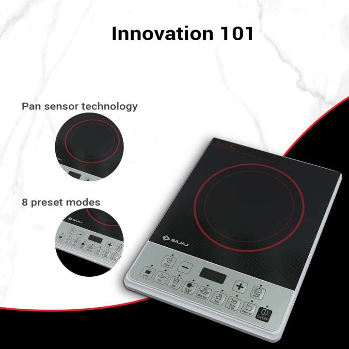 BAJAJ 1900 W Induction Cooktop Push Button Buy BAJAJ 1900 W Induction Cooktop Push Button Online at best price in India Flipkart