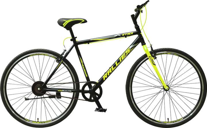 rallies 700X35C RYDER SINGLE SPEED VB 26 T Hybrid Cycle City Bike Price in India Buy rallies 700X35C RYDER SINGLE SPEED VB 26 T Hybrid Cycle City Bike online at Flipkart