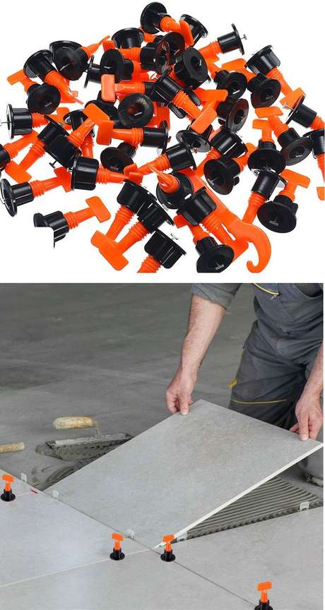 RetLeen 50 pcs Reusable Tile Leveling System kit Tile Spacer with Special Wrench Suitable for 3mm 25mm Tile Thickness Multicolor Non magnetic Line Level Price in India Buy RetLeen 50 pcs Reusable