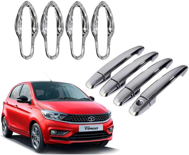 paxauto Exterior Chrome Accessories Combo Kit For Tiago 2020 Present Set of 16Pcs Chrome TATA Aveo Tiago Front Garnish Price in India Buy paxauto Exterior Chrome Accessories Combo Kit For Tiago 2020 P...