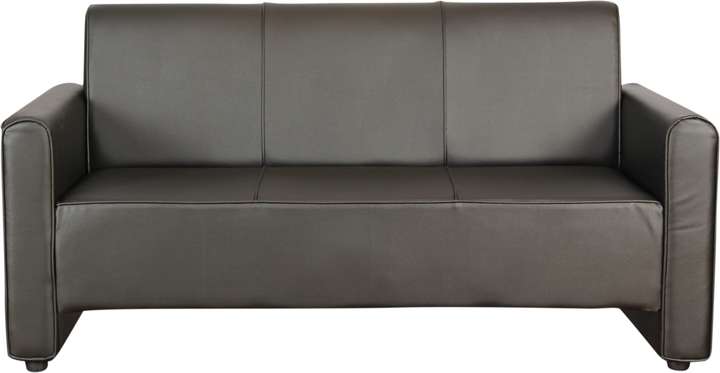 KURLON Bullet Leatherette 3 Seater Sofa