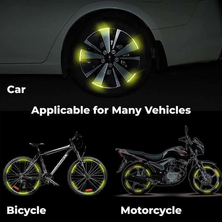 Sticker light for cycle store