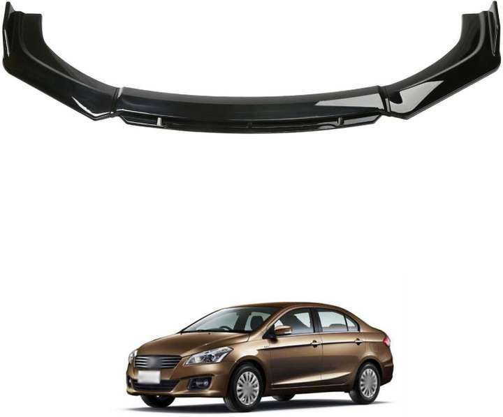 XZRTZ Car Front Bumper Spoiler Splitter Body Kit Side Skirt Front Bumper Guard 164 Matte Glossy Maruti Ciaz Front Garnish Price in India Buy XZRTZ Car Front Bumper Spoiler Splitter Body