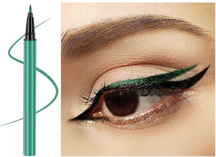 BLUEMERMAID BEST QUALITY MATTE FINISH GREEN SKETCH EYELINER FOR EYE MAKEUP 2 ml Price in India Buy BLUEMERMAID BEST QUALITY MATTE FINISH GREEN SKETCH EYELINER FOR EYE MAKEUP 2 ml Online In India Revie...