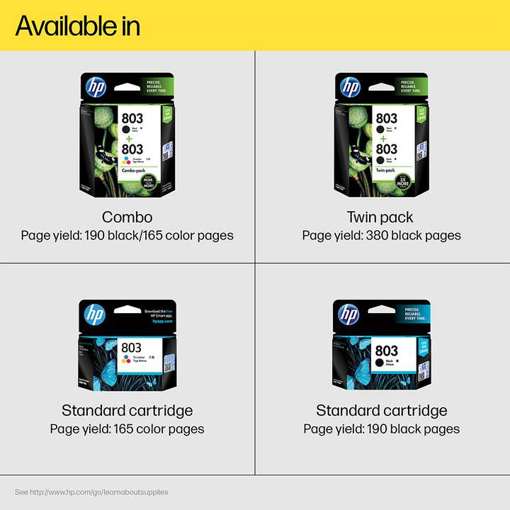 HP 803 Tri Color Ink Cartridge HP Flipkart