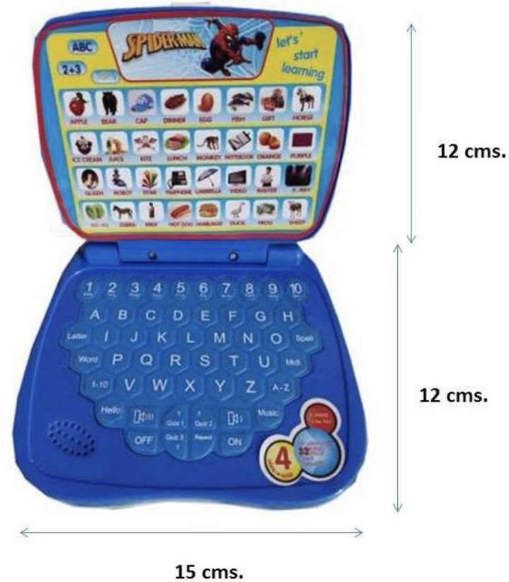 Spiderman laptop toy store