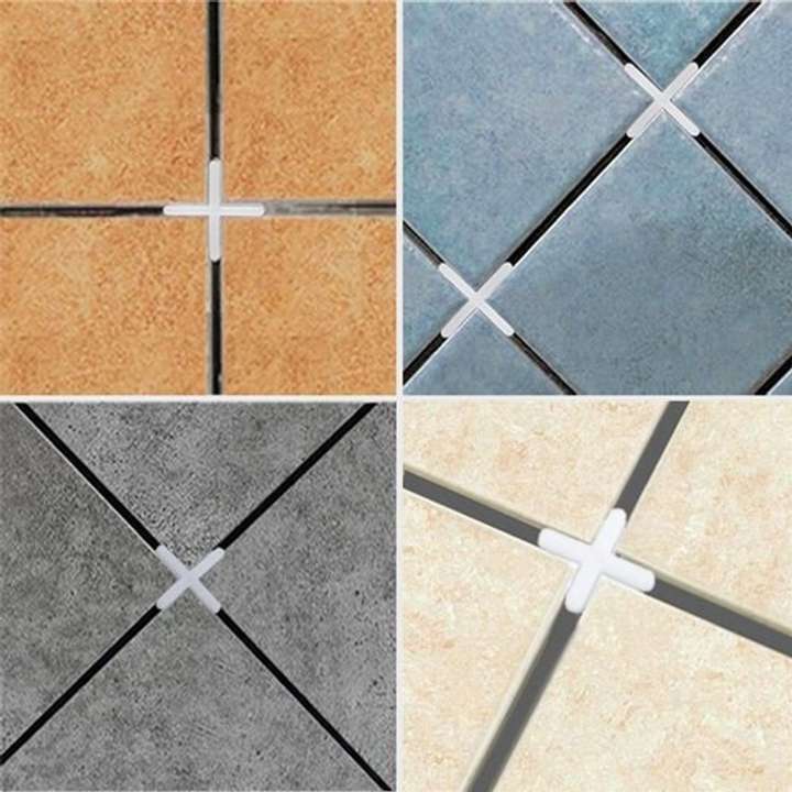 Reyal Plastic 2mm Tile Spacers for Floor tiles and Wall tiles Pack of 100 Pcs Tile Leveling System for Home Office Non magnetic Engineer s Precision Level Price in India Buy Reyal Plastic