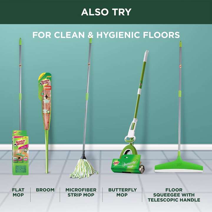 Scotch brite flat mop store