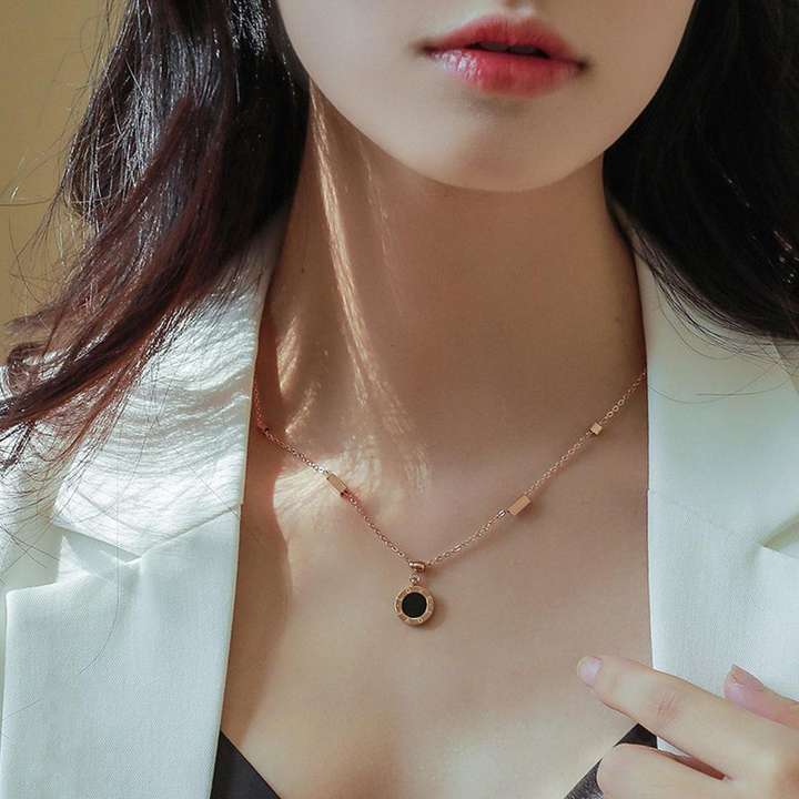 Rose gold simple chain store