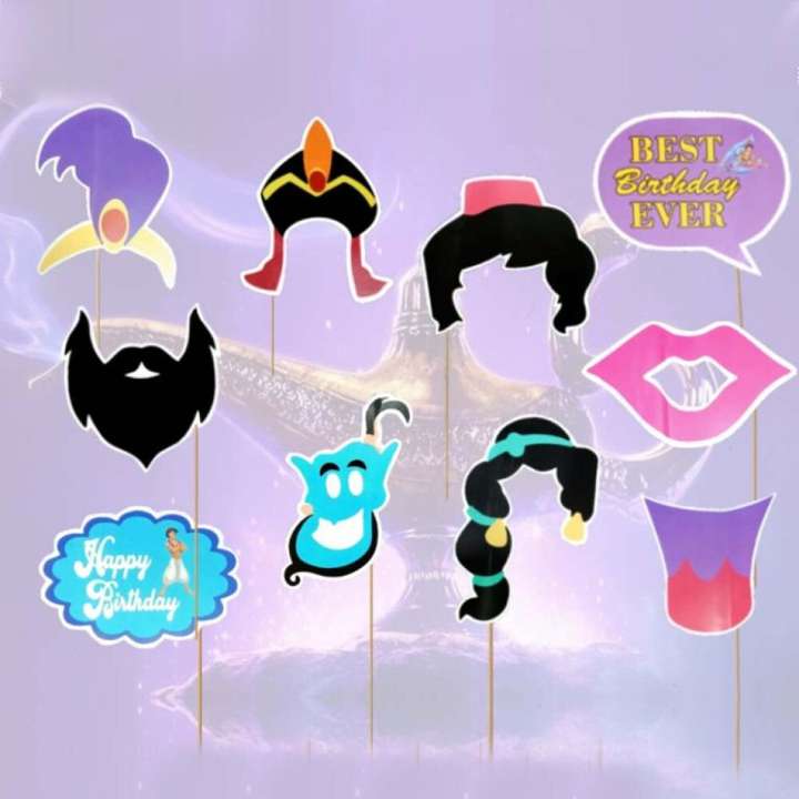 Aladdin photo booth props store