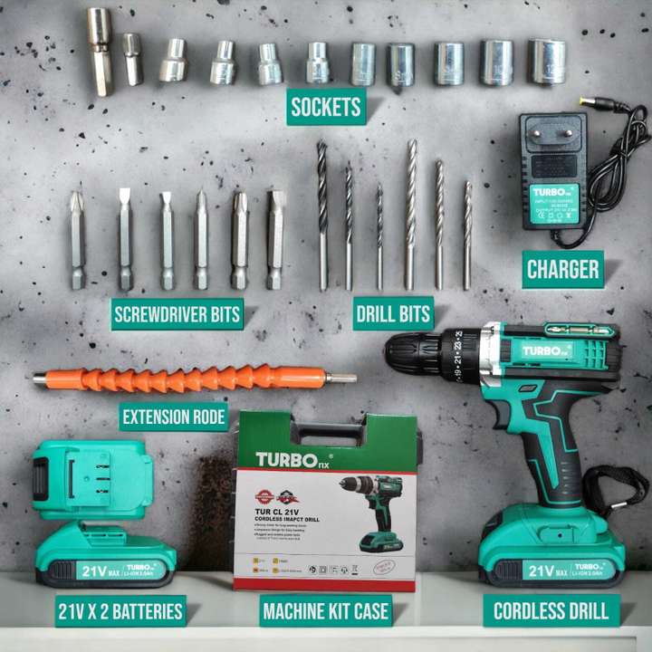NTH HID PRO Brushless Dual Speed 10mm With 2 x 2v Batteries TURBO 21V CORDLESS DRILL MACHINE KIT Cordless Drill Price in India Buy NTH HID PRO Brushless Dual Speed