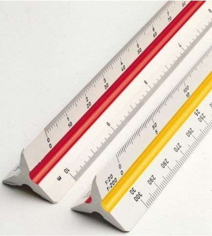 R K SALES R K Triangular Scale Metric And Armstrong Combo Pack of 1 Ruler Plastic Flipkart