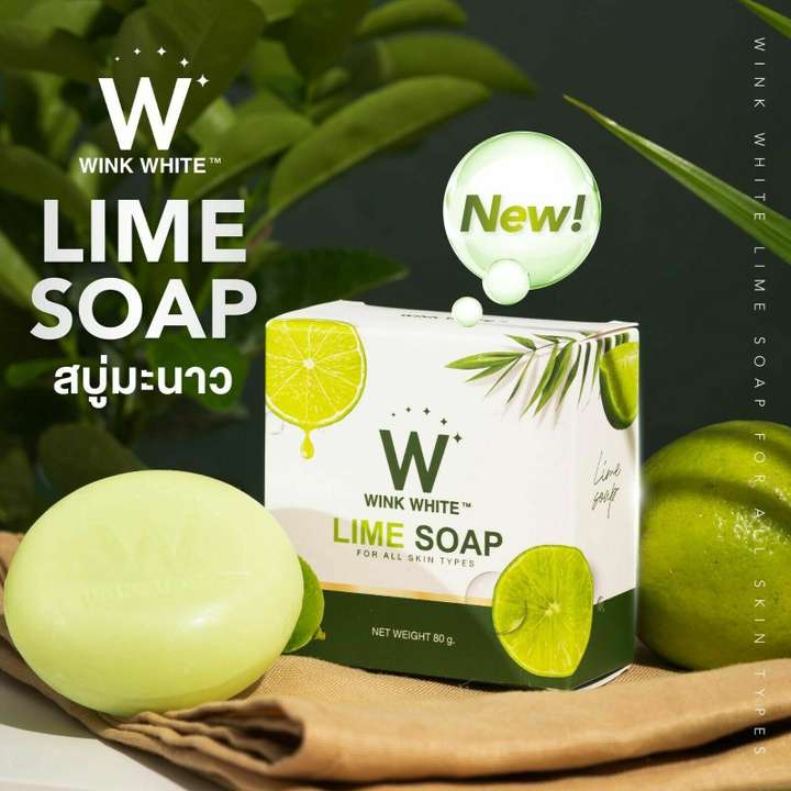 Wink white soap store
