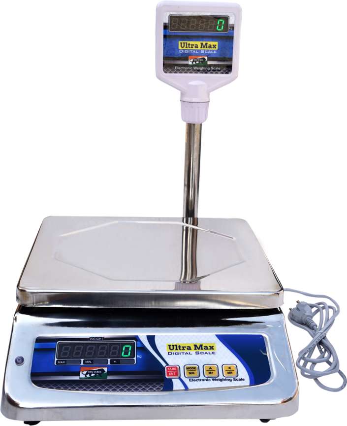 ULTRA MAX Steel Body Digital Weight Machine With Pole Display Digital Scale 30 KG Weighing Scale Price in India Buy ULTRA MAX Steel Body Digital Weight Machine With Pole Display Digital