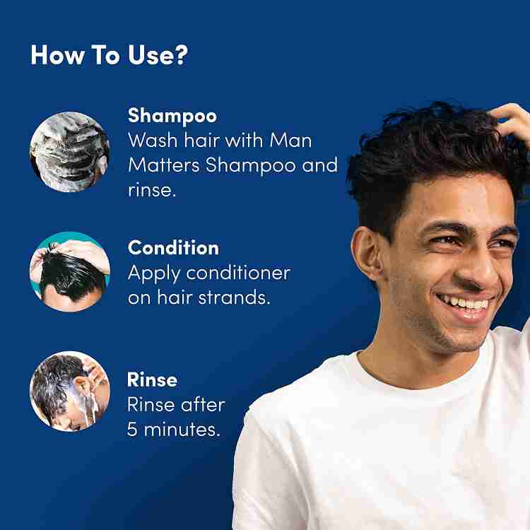 Man Matters Hair Conditioner For Nourished Frizz Free Hair Silk Protein Argan Oil Price in India Buy Man Matters Hair Conditioner For Nourished Frizz Free Hair Silk