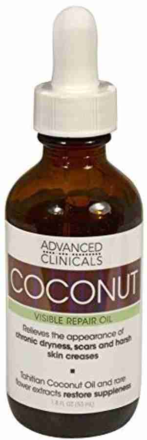 Advanced Clinicals Coconut Oil For Skin Repair Coconut Oil For Face Body And Hair Price in India Buy Advanced Clinicals Coconut Oil For Skin Repair Coconut Oil For Face Body And