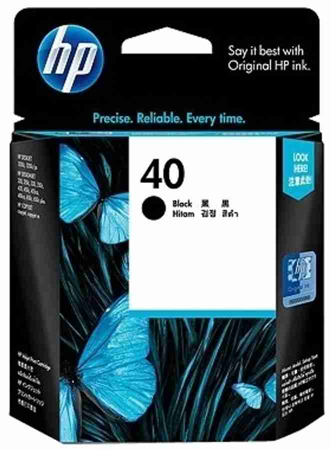 HP 40 Ink Cartridge HP Flipkart