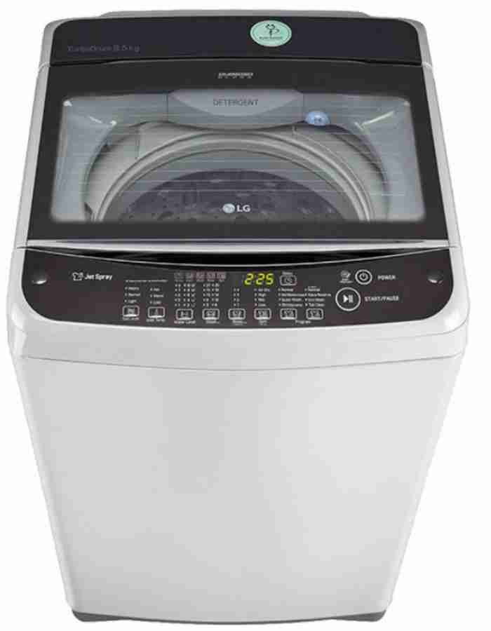 LG 8.5 kg Fully Automatic Top Load Washing Machine Silver Black Price in India Buy LG 8.5 kg Fully Automatic Top Load Washing Machine Silver Black online at Flipkart