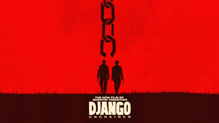 Django Unchained Logo Django Unchained (2012) [736x1059]