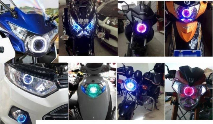Moto Headlight Projector