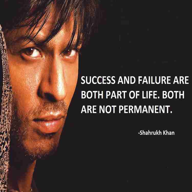 Srk Famous Quotes 20 Best Shah Rukh Khan Quotes Which Prove To Be Life