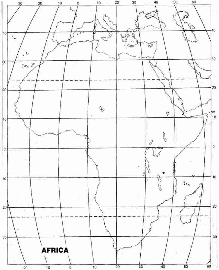 Blank Map Of Africa Printable 409 North Africa And Middle East Map