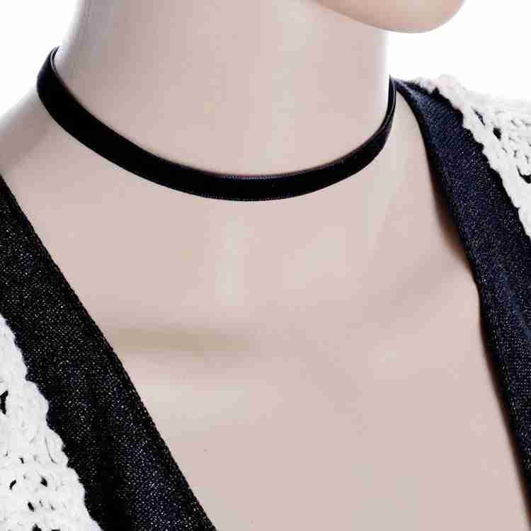 Romp fashion black choker store