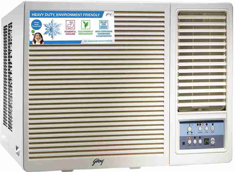 Godrej 1 Ton 5 Star Window AC White