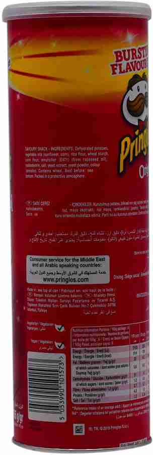 Pringles Originale Ingredienser Pringles Original 165 G