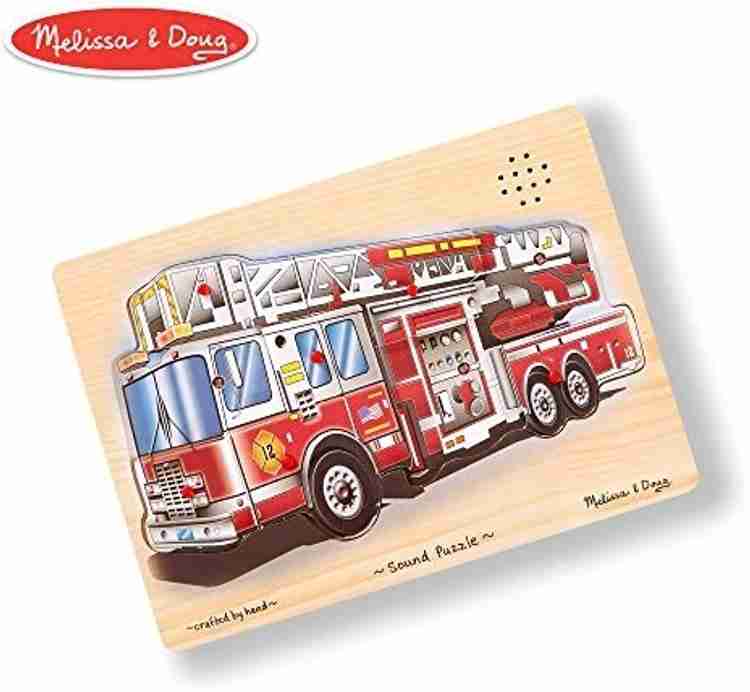 Melissa and doug fire truck puzzle store
