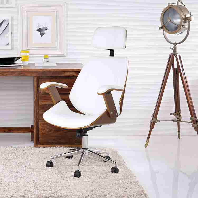 Urban Ladder Ray Executive Leatherette Office Arm Chair Price in India Buy Urban Ladder Ray Executive Leatherette Office Arm Chair online at Flipkart