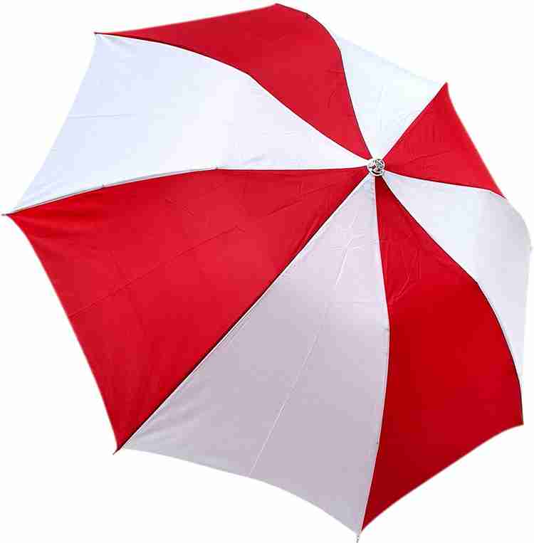 Red and white umbrella store