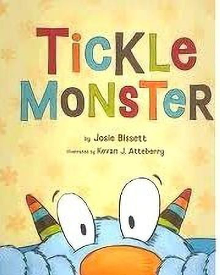 Tickle Monster Book And Mitts Tickle Monster Laughter Kit [With Tickle