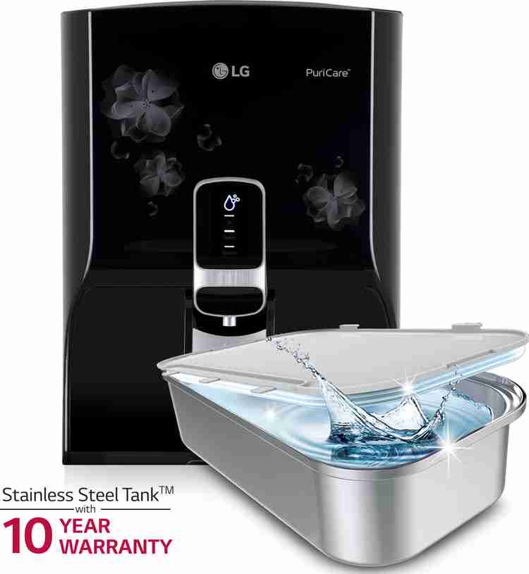 LG WW150NP 8 L RO UV Water Purifier with Stainless Steel Tank LG Flipkart