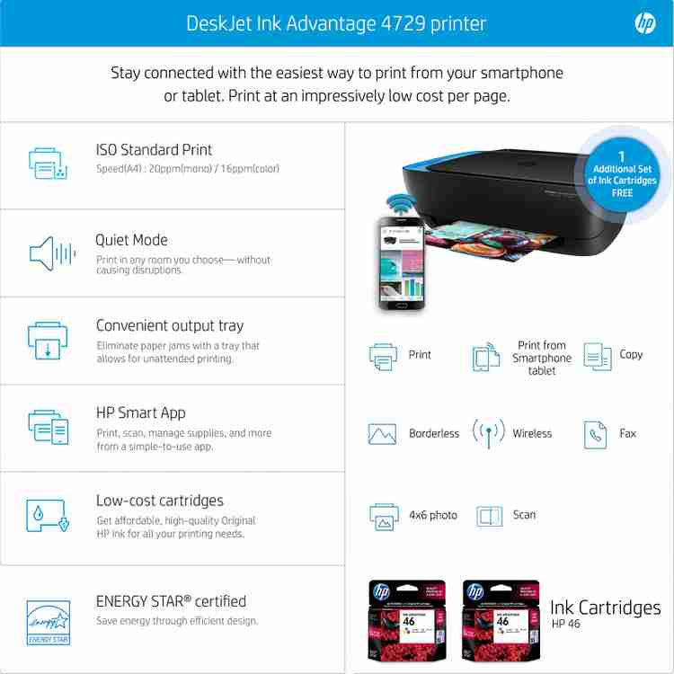 4729 hp printer store