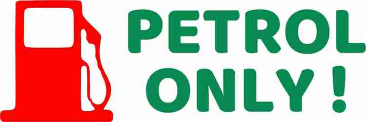 Signkart 35.56 cm Petrol Only Sticker Self Adhesive Sticker Price in India Buy Signkart 35.56 cm Petrol Only Sticker Self Adhesive Sticker online at Flipkart