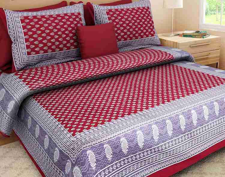 Cotton bed sheet double store