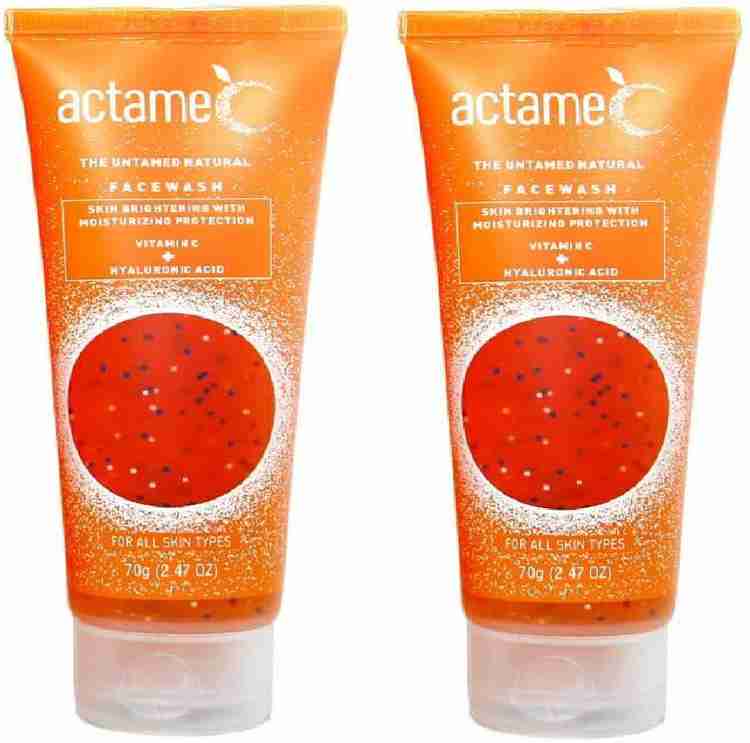 ACTAME C The Untamed Natural Pack Of 2 Face Wash Price in India Buy ACTAME C The Untamed Natural Pack Of 2 Face Wash Online In India Reviews Ratings Features Flipkart