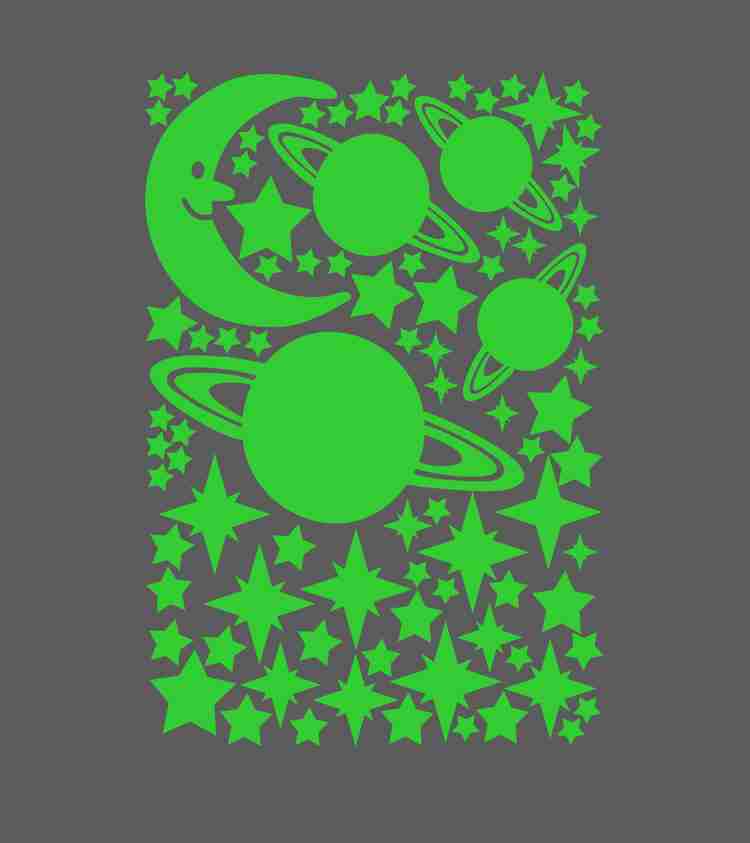 Unique Glowing Sticker