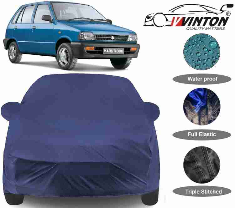 V VINTON Car Cover For Maruti Suzuki 800 With Mirror Pockets Price in India Buy V VINTON Car Cover For Maruti Suzuki 800 With Mirror Pockets online at Flipkart