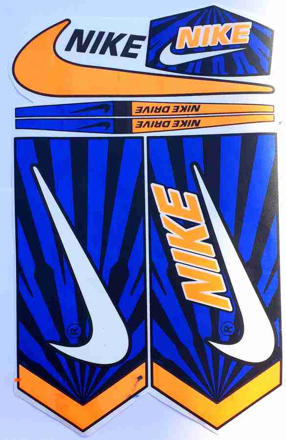 Nike Cricket Bats Sticker Buy Nk Blue Master50 Cricket Bat Sticker