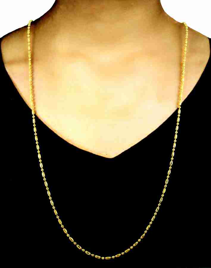 manohar Rold Gold Gold Plated Chain Gold plated Plated Brass Chain Price in India Buy manohar Rold Gold Gold Plated Chain Gold plated Plated Brass Chain Online at Best Prices in India