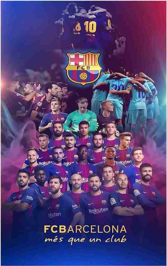Fc Barcelona Posters FC Barcelona Posters | Aesthetic Posters
