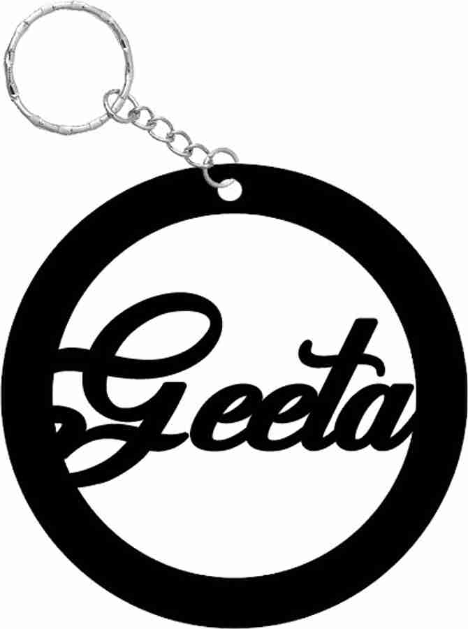 Geeta Name Logo